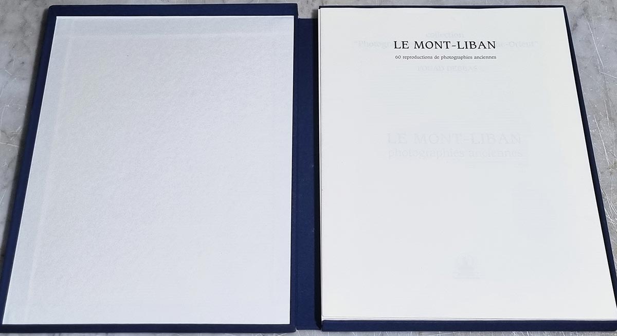 Mont-Liban reproductions photographies anciennes Fouad Debbas