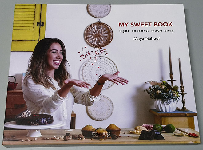 My Sweet Book - Light Desserts Maya Nahoul, English Arabic cookbook