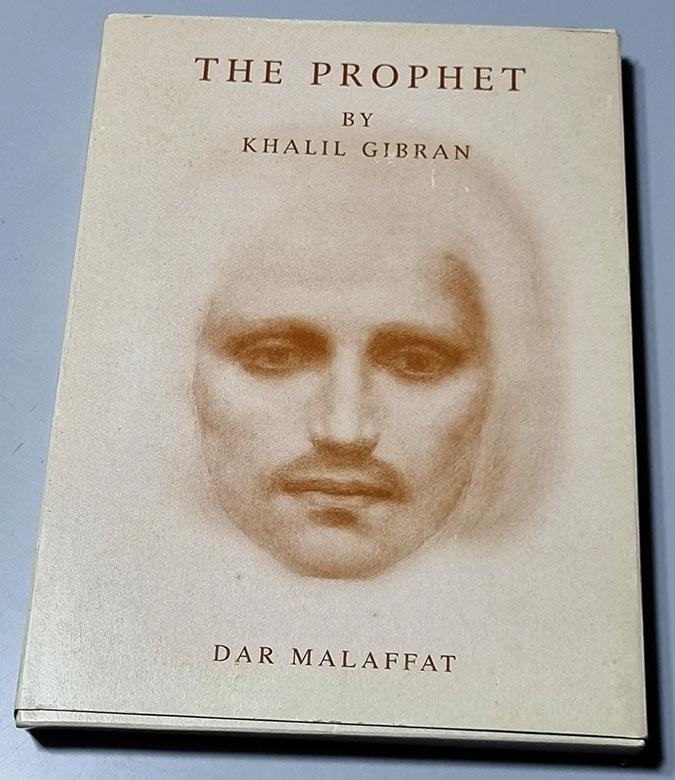 Book Prophet by Khalil Gibran illustrations from original drawings