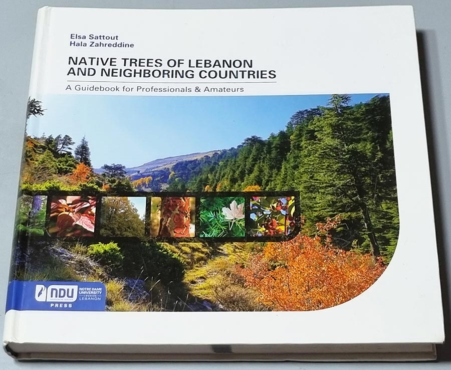 Book Native Trees of Lebanon Neighboring Countries - Guidebook